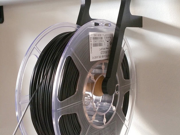 Wall mounted spool holder by Patrik Rosén | Download free STL model ...