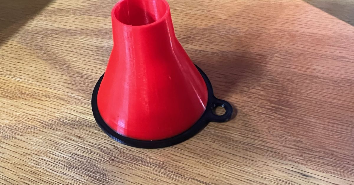 Wide mouth funnel by 3dprintguy | Download free STL model | Printables.com