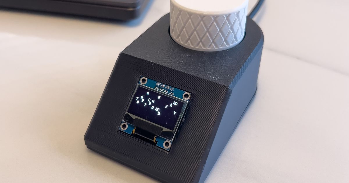 The Big Knob - Physical Volume Controller by potatoworld | Download ...