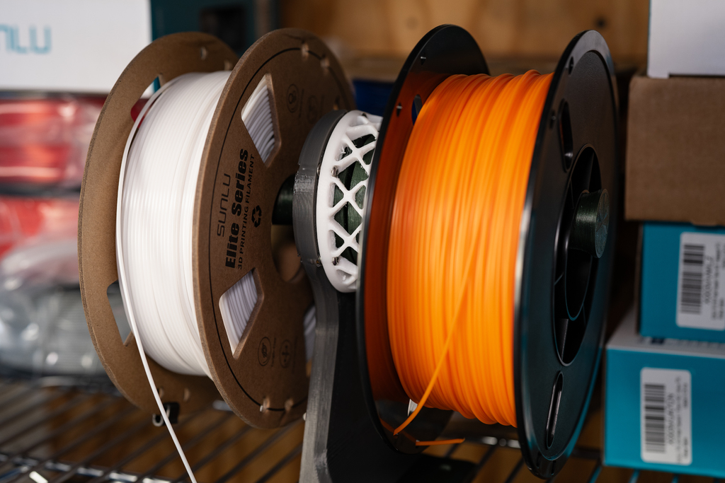 Spool Holder for Wire Shelves by BubsBuilds | Download free STL model ...