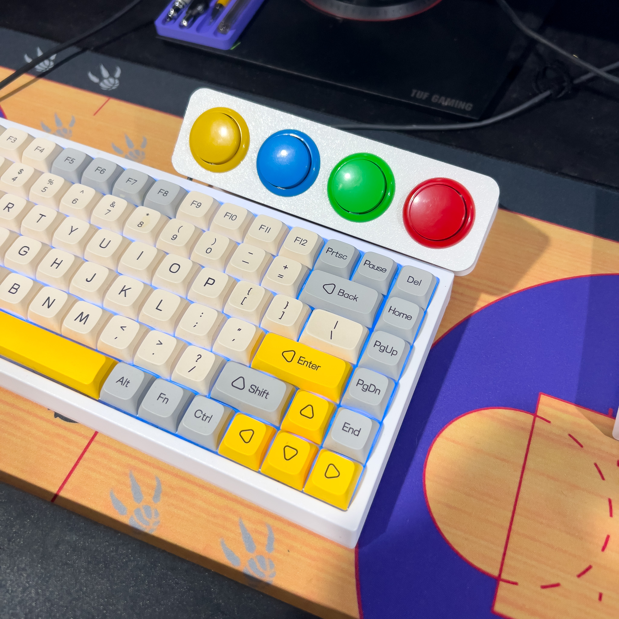 Arcade Button Macro Pad by potatoworld | Download free STL model ...