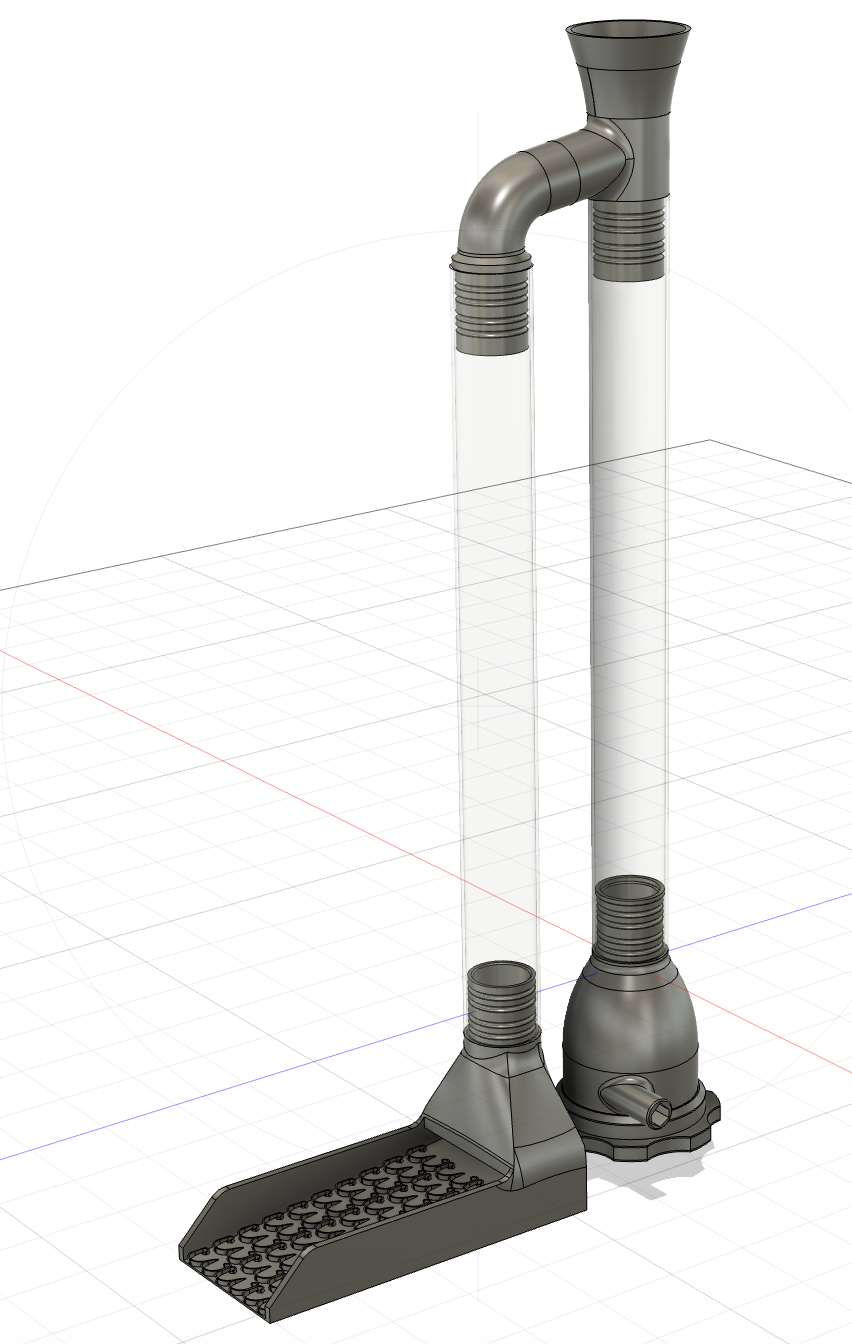 Vortex separator by Patrik Rosén | Download free STL model | Printables.com