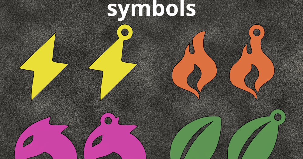 Palworld Symbols collections - 1 by Ts3D | Download free STL model ...