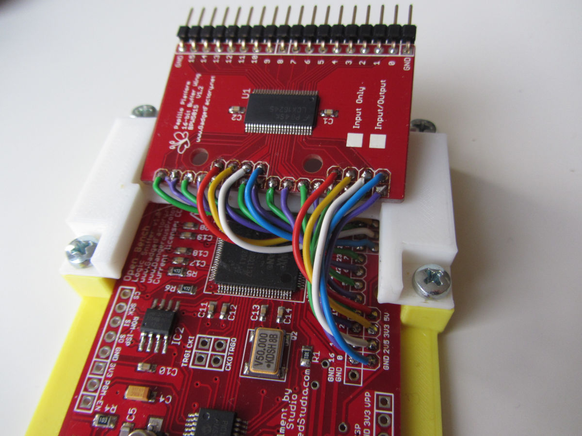 Open Logic Sniffer box including aligned wing board by fjkraan ...