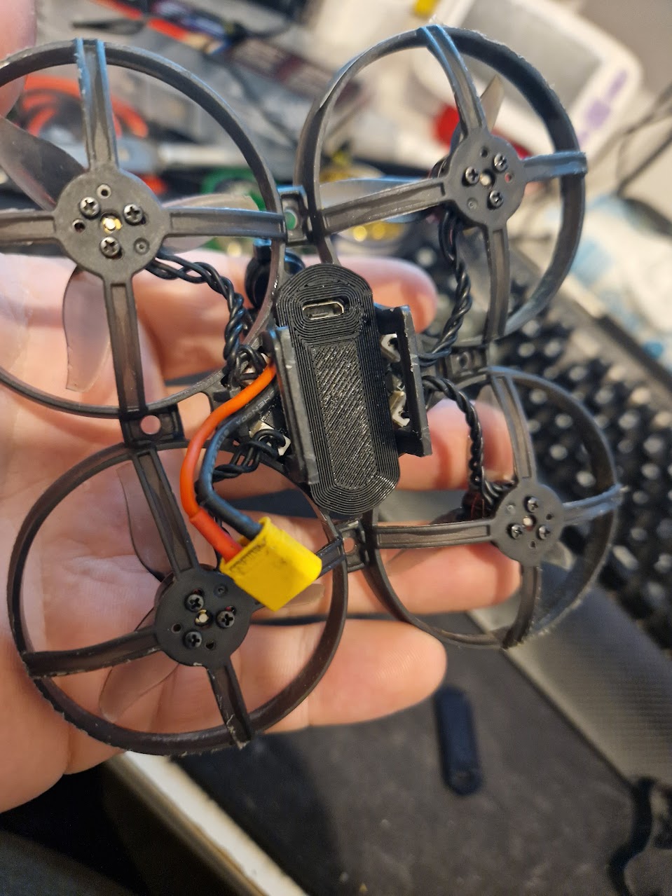 Mobula 8 battery tray by BigDan1190 | Download free STL model ...