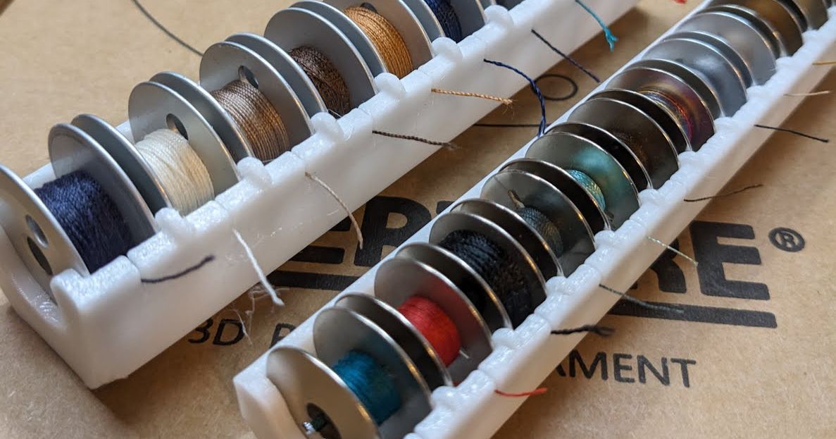 Parametric Bobbin Holder by Bonticus | Download free STL model ...