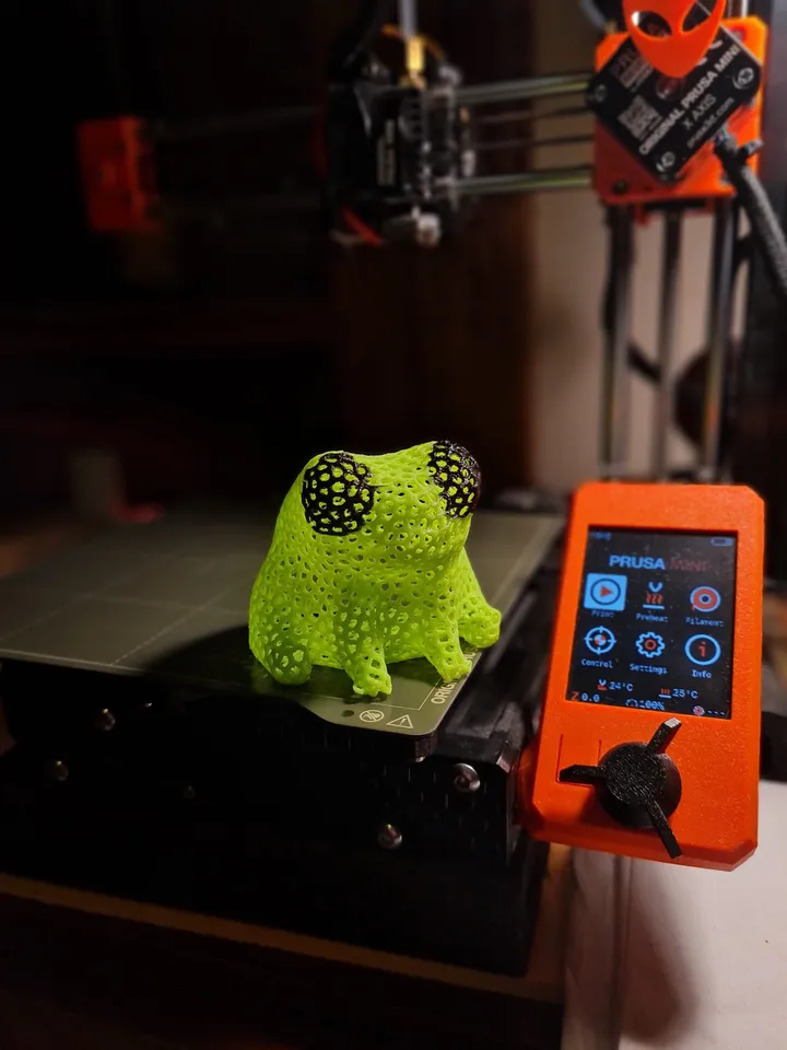 Fred The Frog Voronoi by Cipis | Download free STL model | Printables.com