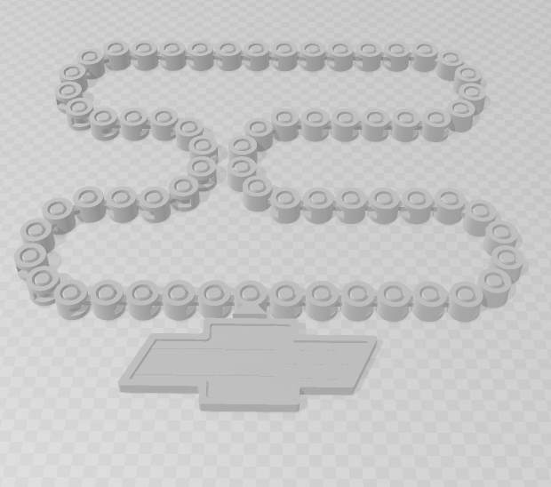 American flag chevy emblem necklace by Bryce Peterson | Download free ...