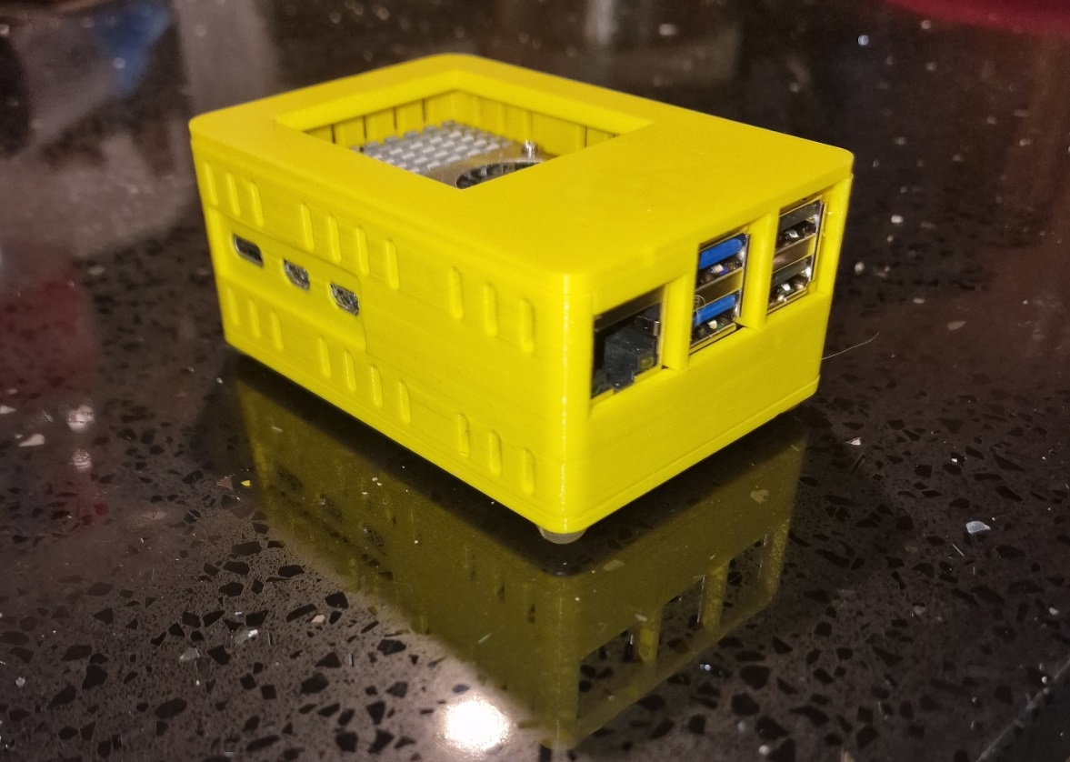 Raspberry Pi 5 PCIe NVMe Case for Pimoroni NVMe Base von jeepers01 ...