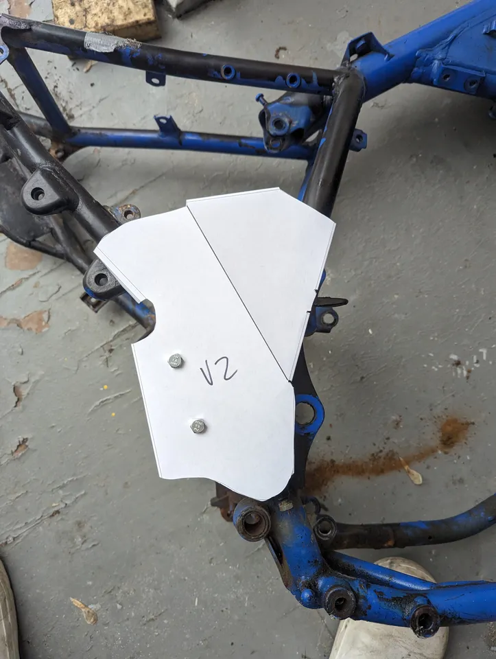 Suzuki DR350 Frame Guards by Emrys Boschy | Download free STL model ...