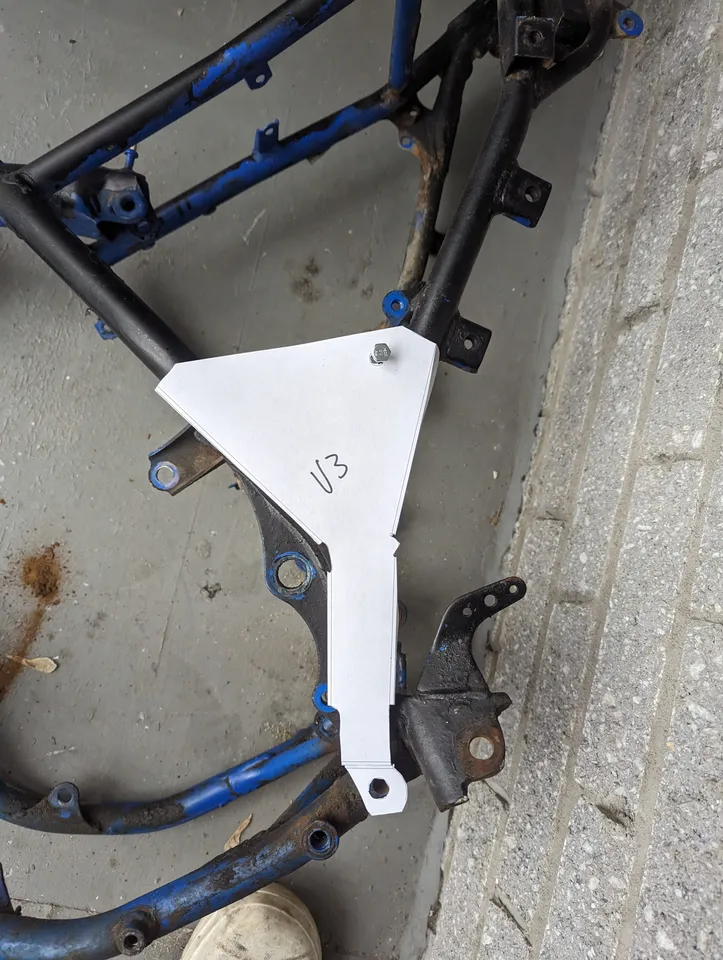 Suzuki DR350 Frame Guards by Emrys Boschy | Download free STL model ...