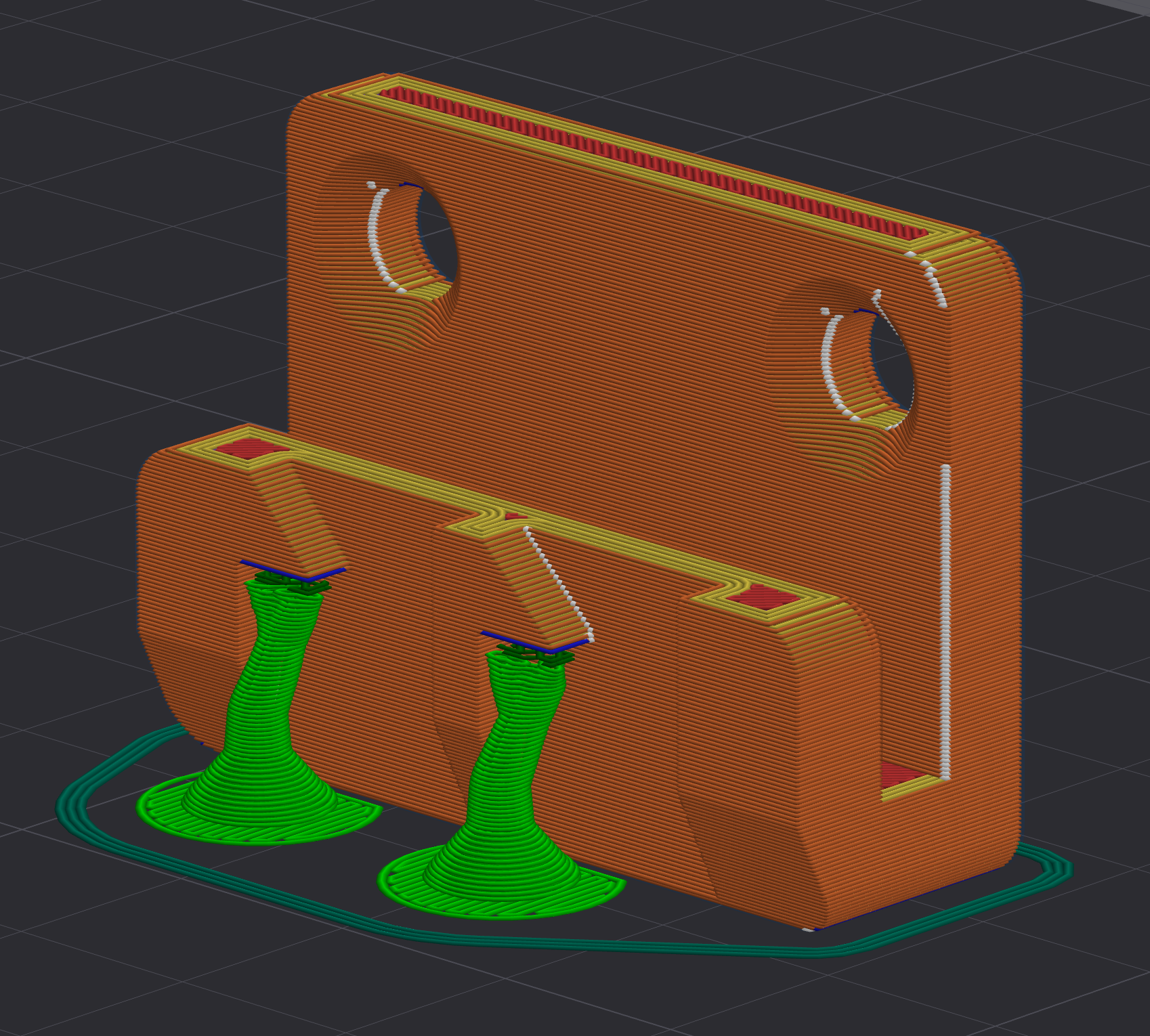 Perma Retractable Gate Wall Clip by vswitch | Download free STL model ...