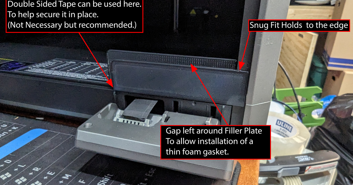 K1 Max Gap Filler von Mike | Kostenloses STL-Modell herunterladen ...