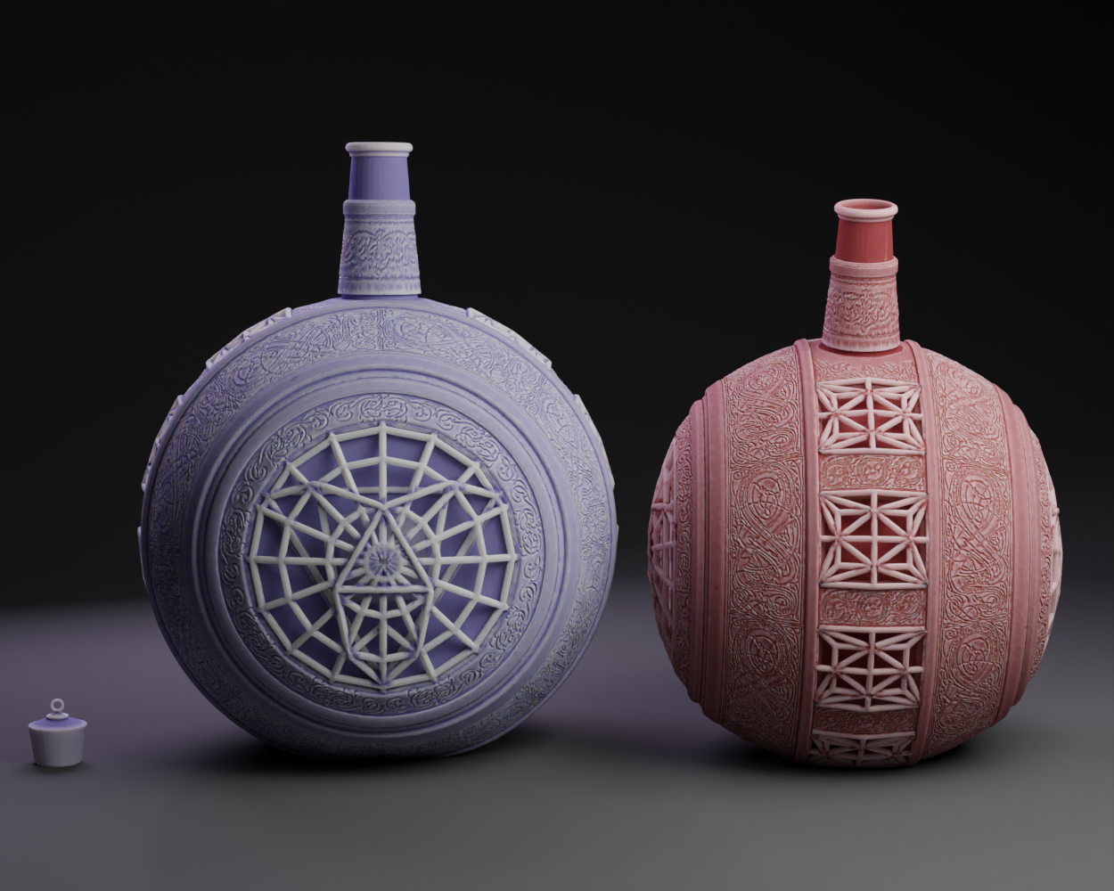 Magical Potion Bottle by Peter Farell | Download free STL model ...