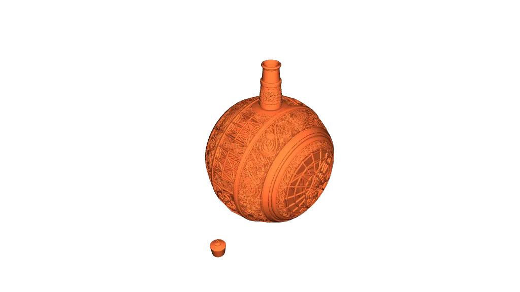 Magical Potion Bottle by Peter Farell | Download free STL model ...