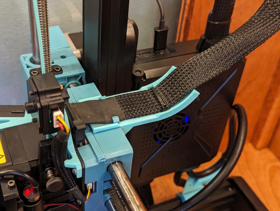 Sovol SV06 Plus extruder mounted cable support by bulbasaur0 | Download ...