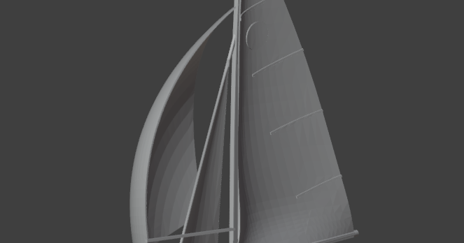 Fireball dinghy by John Swamp | Download free STL model | Printables.com