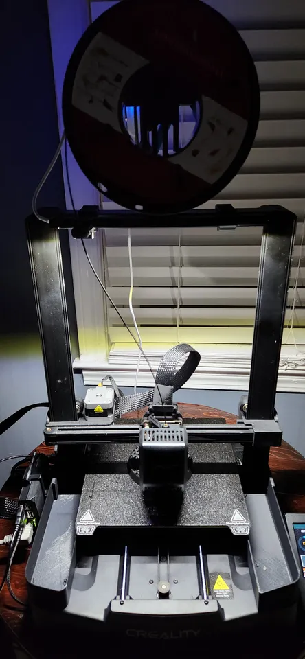 Ender 3 V3 SE Light Bar with optional Filament Guide by Wayho ...