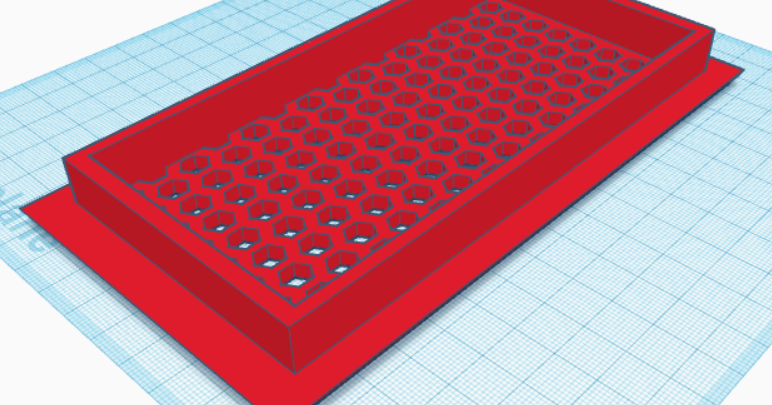 3in. x 6in. Passive Wall Register by MR2 | Download free STL model ...
