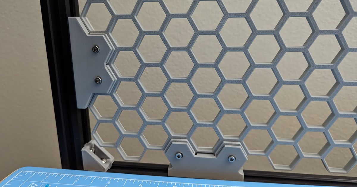 Honeycomb Storage Wall 2020 Extrusion Holder - M5 by blaccu | Download ...