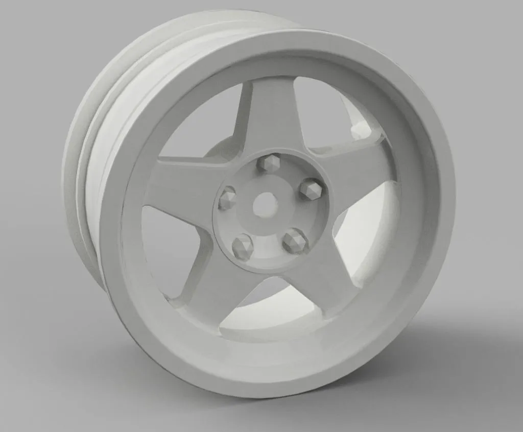 Audi Sport quattro S1E2 Speedline Wheel (1/10 RC rim) by Andrew Keyser ...