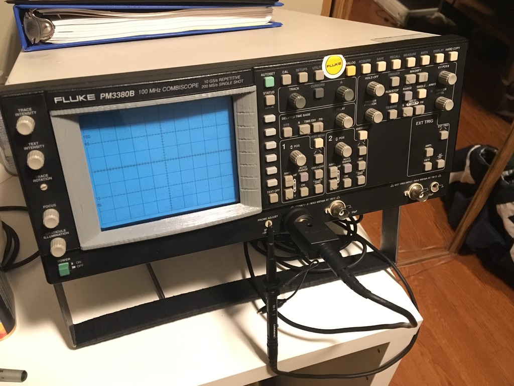 Screen Bezel for Fluke PM33xx CombiScope Oscilloscope by Andrew Keyser ...