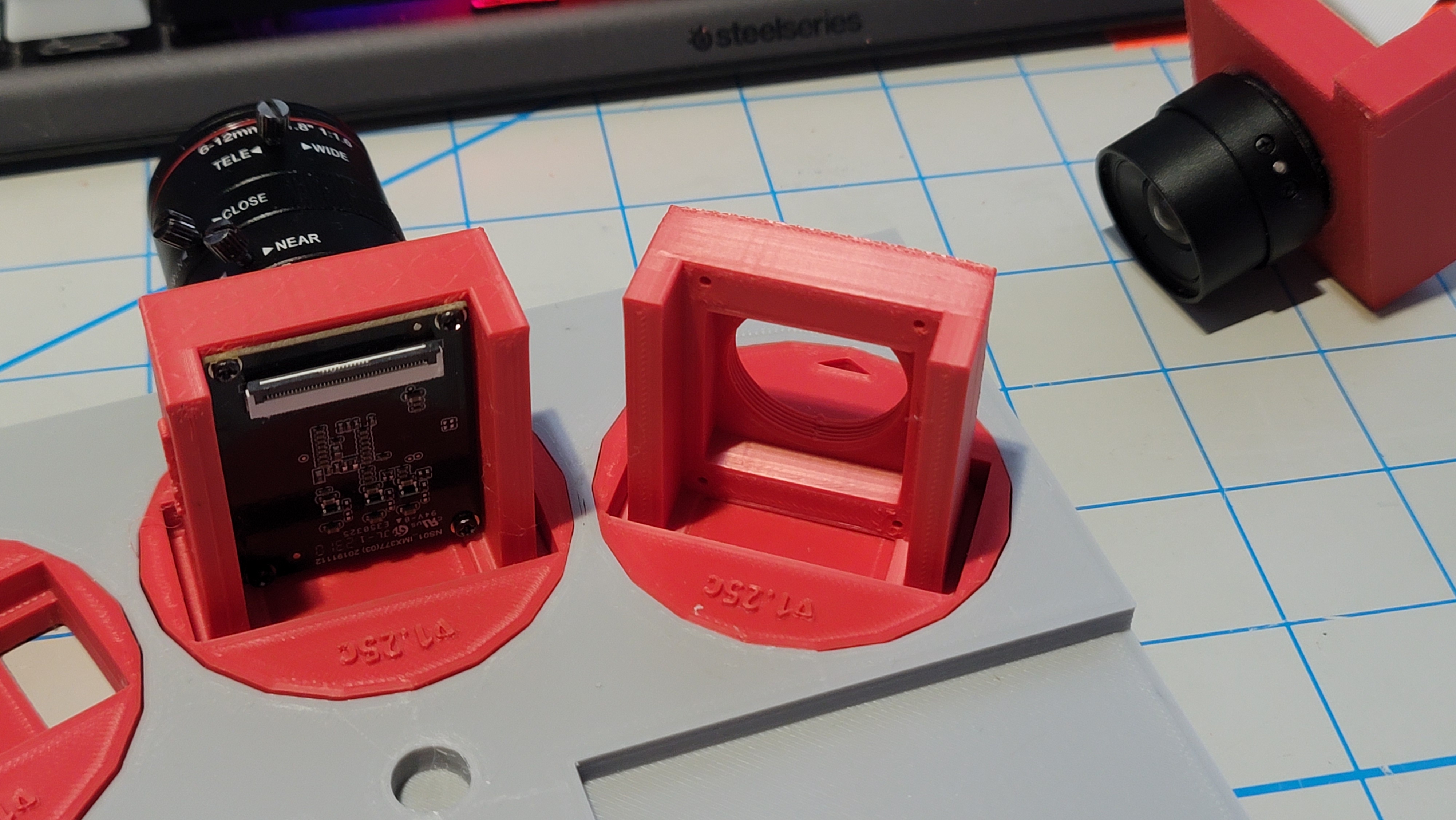 MOKOSE C100 HDMI Camera base v1.25c by cake | Download free STL model ...