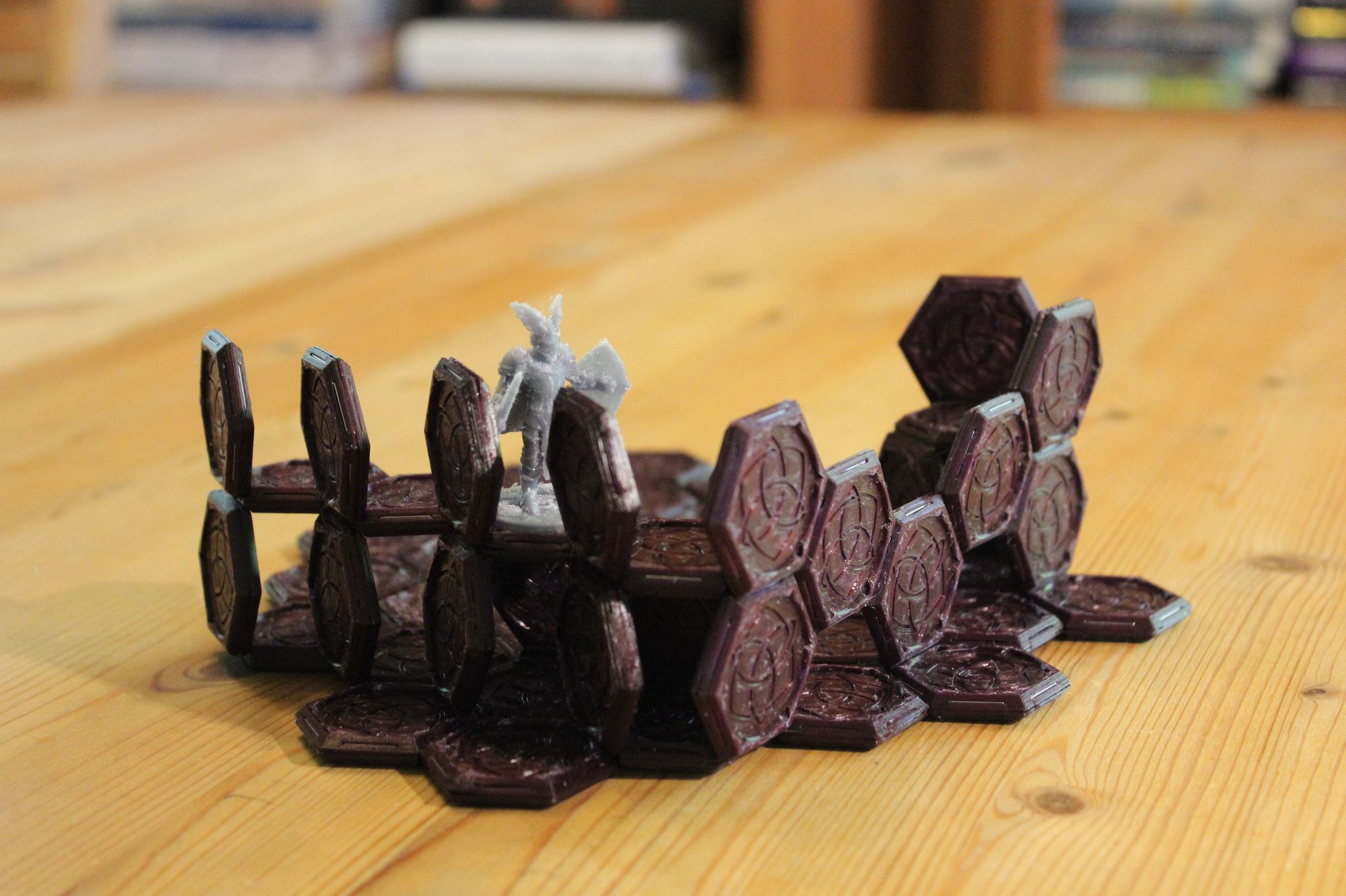 Magnetic Hex tabletop tile. by Lars Martin | Download free STL model ...
