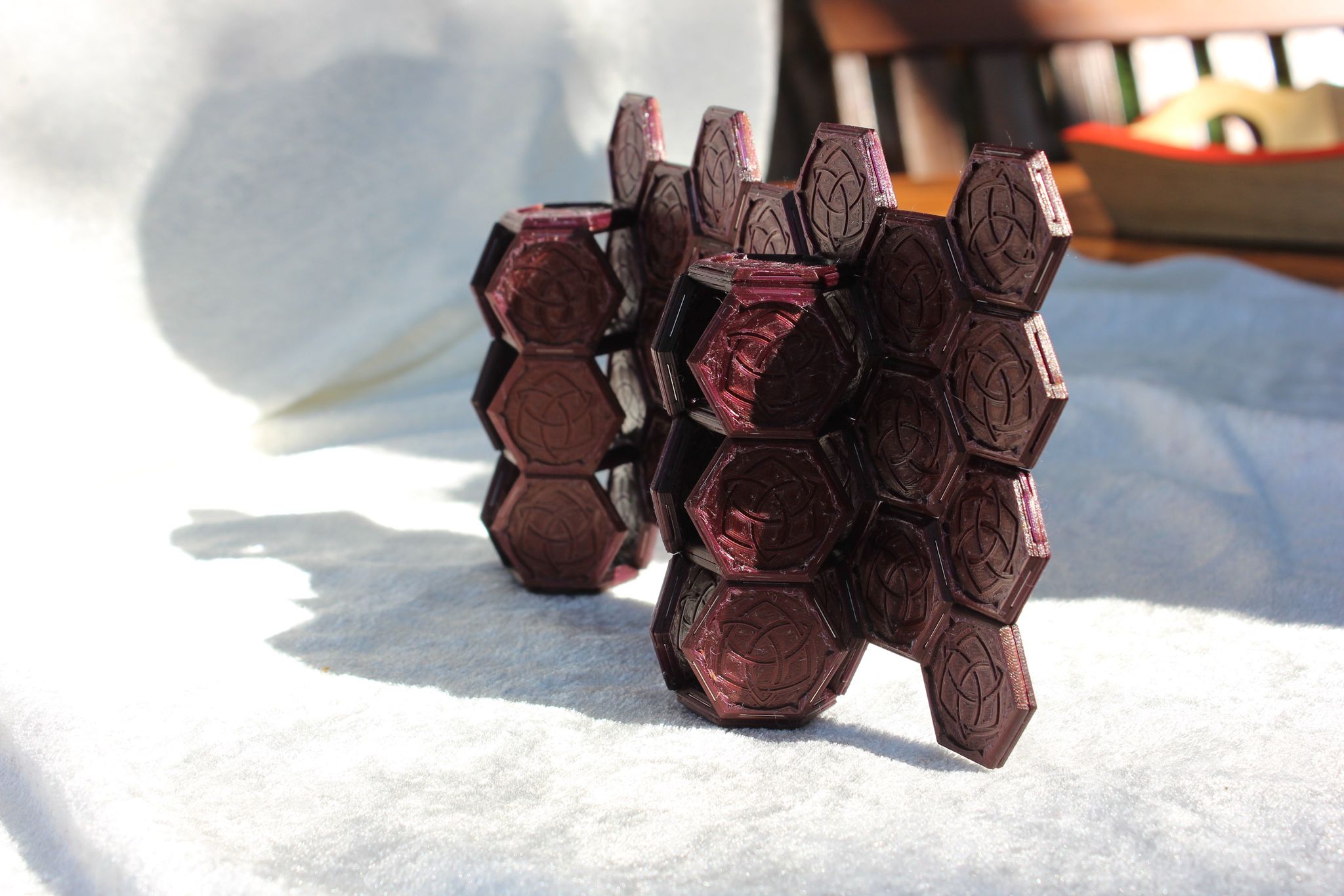 Magnetic Hex tabletop tile. by Lars Martin | Download free STL model ...