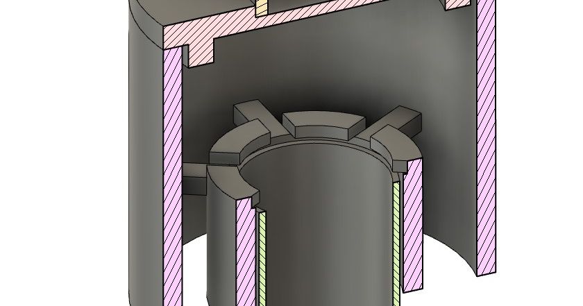 Aquarium Overflow Silencer for 25mm pipe by Omenas | Download free STL ...