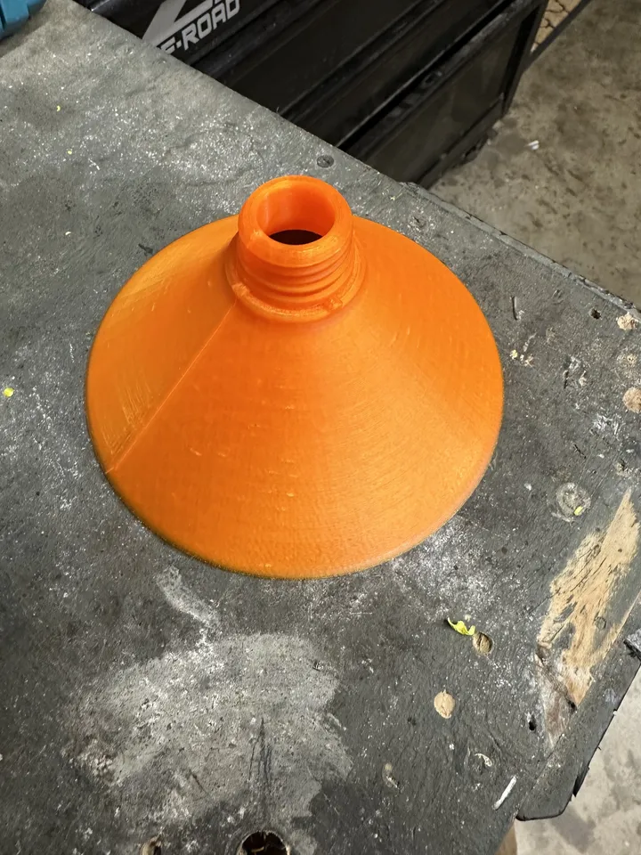 Cummins ISV Oil Funnel by Shane Des Rochers | Download free STL model ...