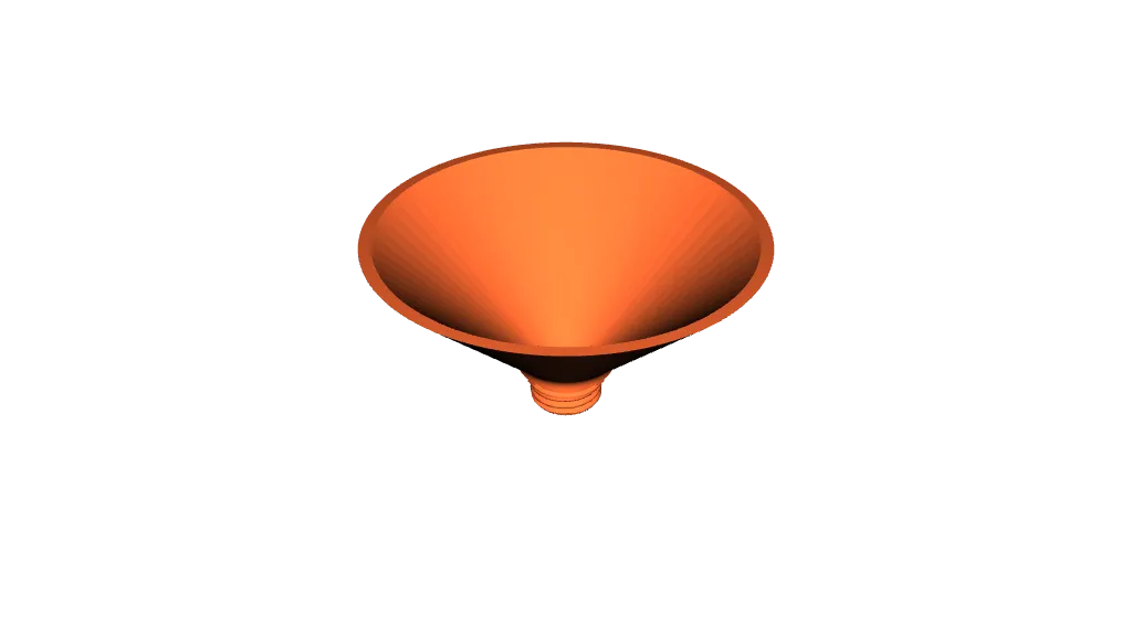Cummins ISV Oil Funnel by Shane Des Rochers | Download free STL model ...