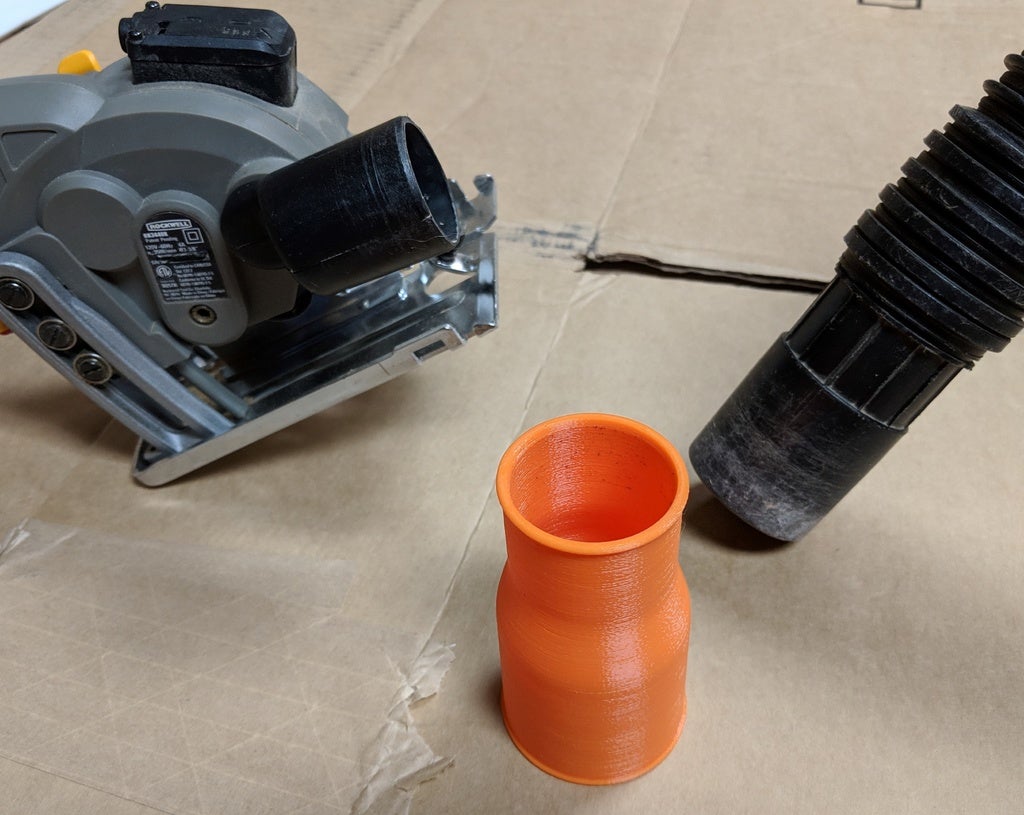 Shop Vacuum Attachment by Chadam | Download free STL model | Printables.com