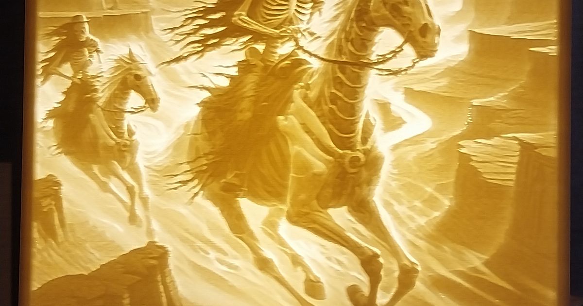 Ghost Riders in the sky by lvlacleod | Download free STL model ...