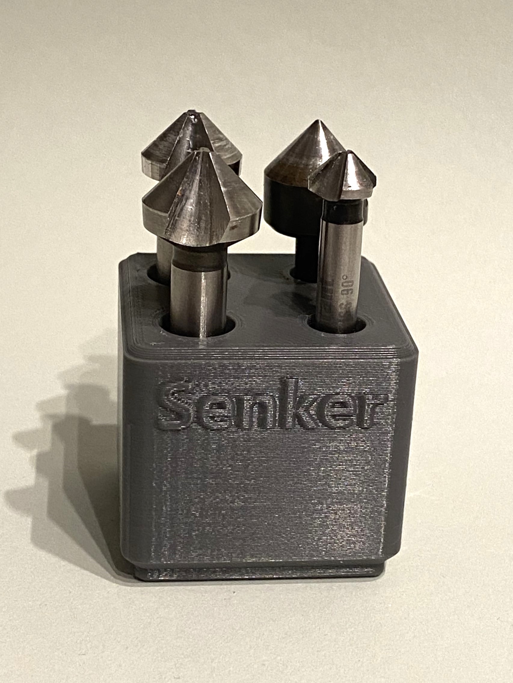 Gridfinity Box For Countersink Drillbits By Tritschi Download Free