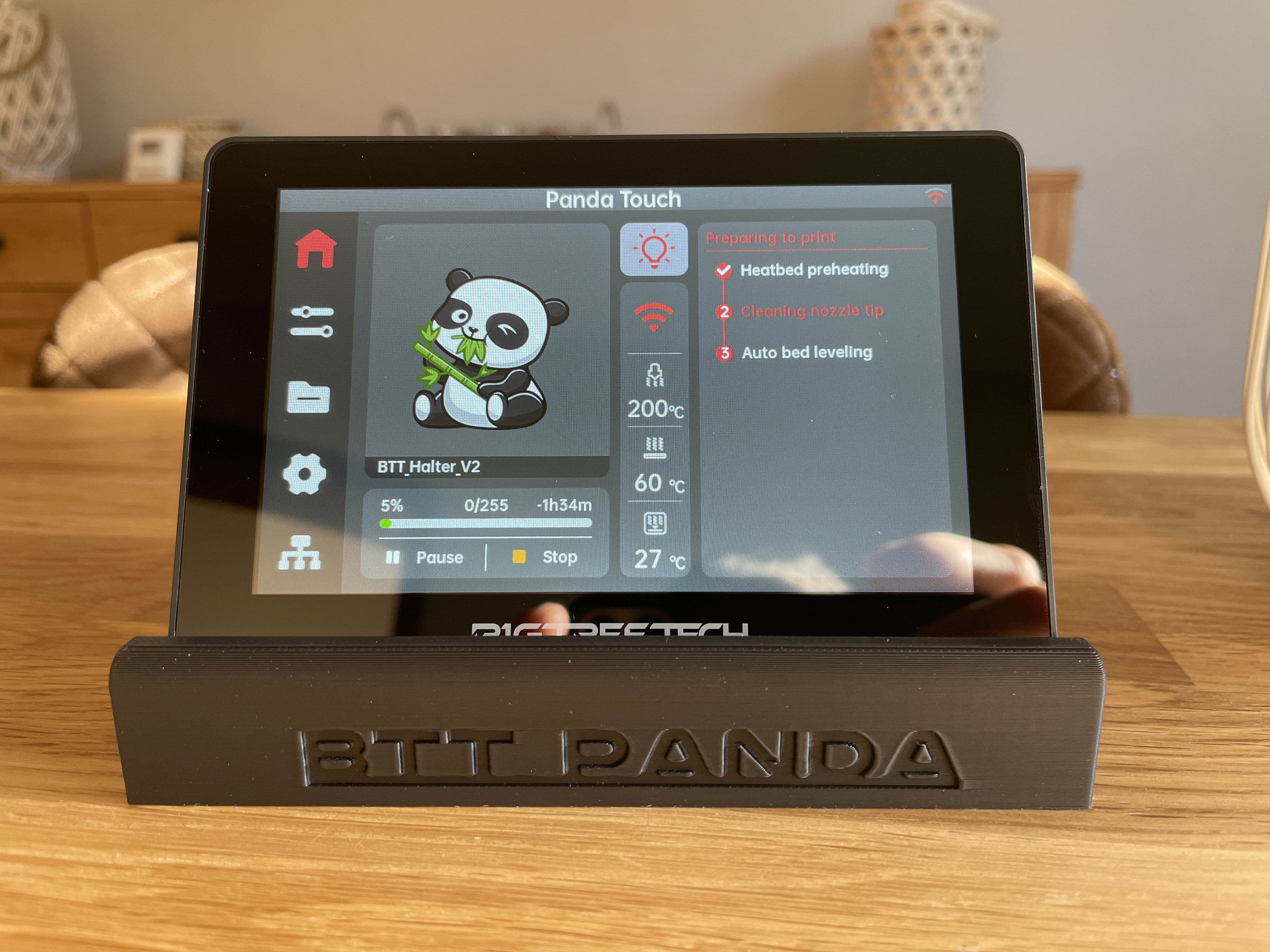 BigTreeTech (BTT) Panda Touch Table Stand by Just Printing | Robin ...