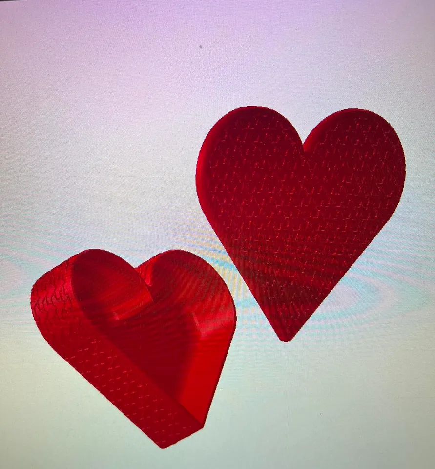 Srdce krabicka valentin by Ainon3Dtisk | Download free STL model ...