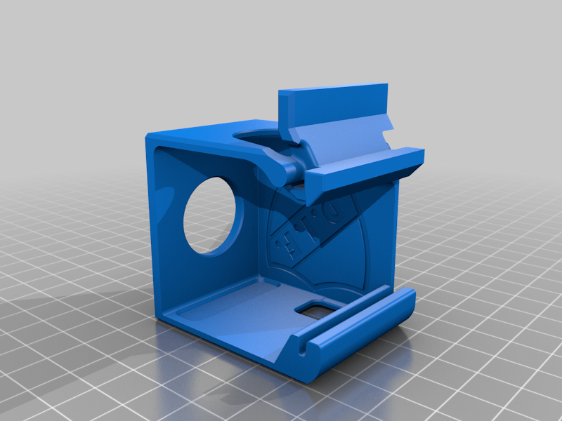 DIN rail mounted button by Wallesurf | Download free STL model ...
