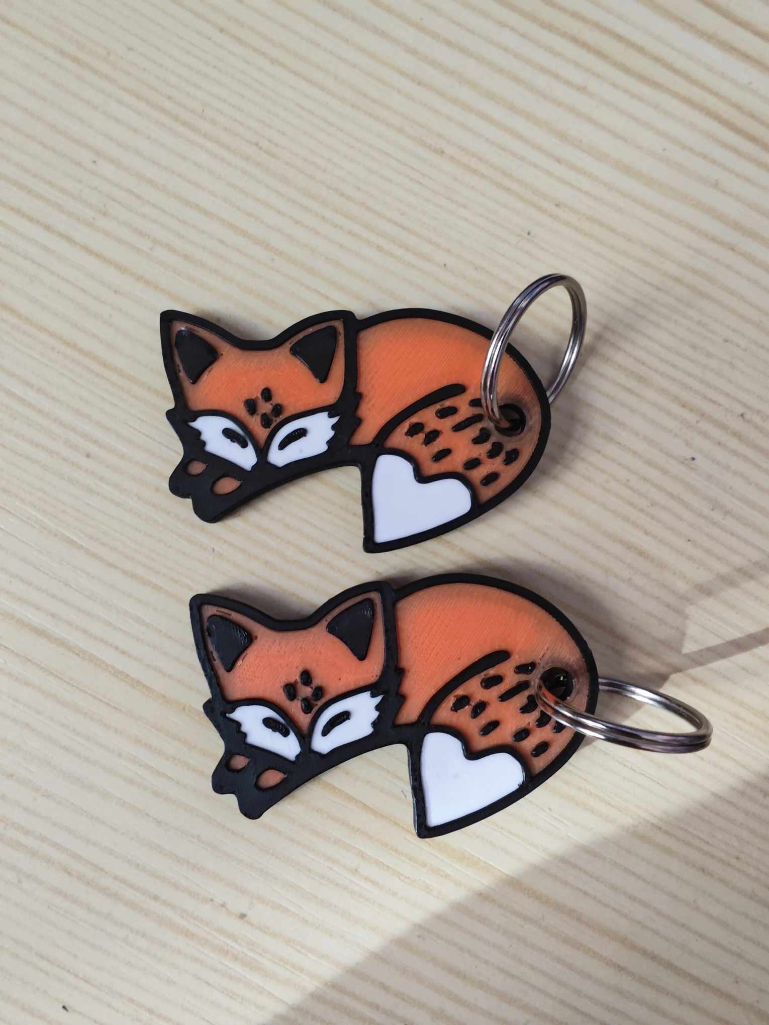 Fox keychain (Liška klíčenka) by KubajsxDD | Download free STL model ...