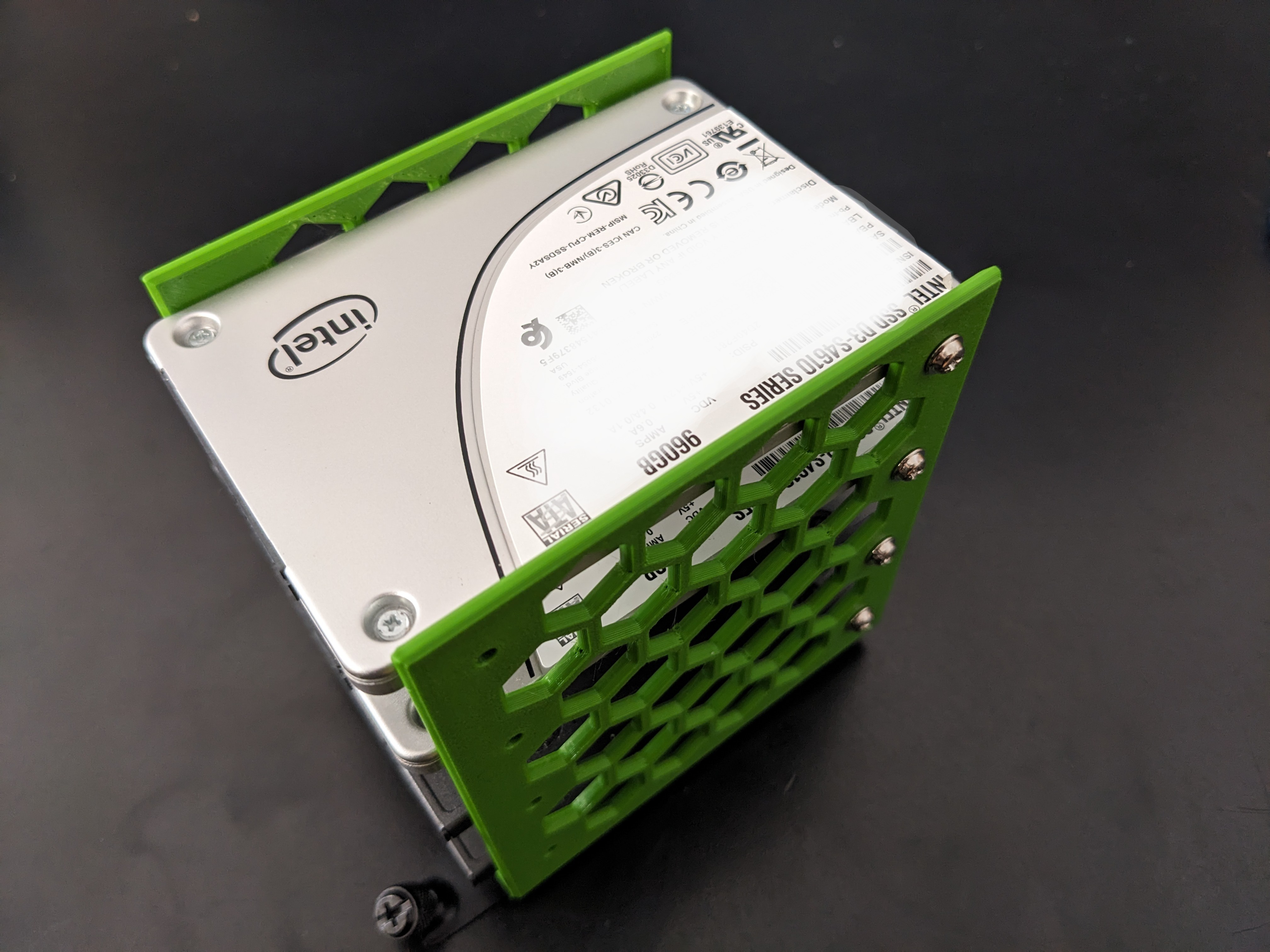 SSD Drive Cage by FabianM | Download free STL model | Printables.com