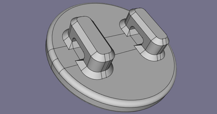 Zip Tie Holder for Ikea Halvklart LED by juza1521 | Download free STL ...