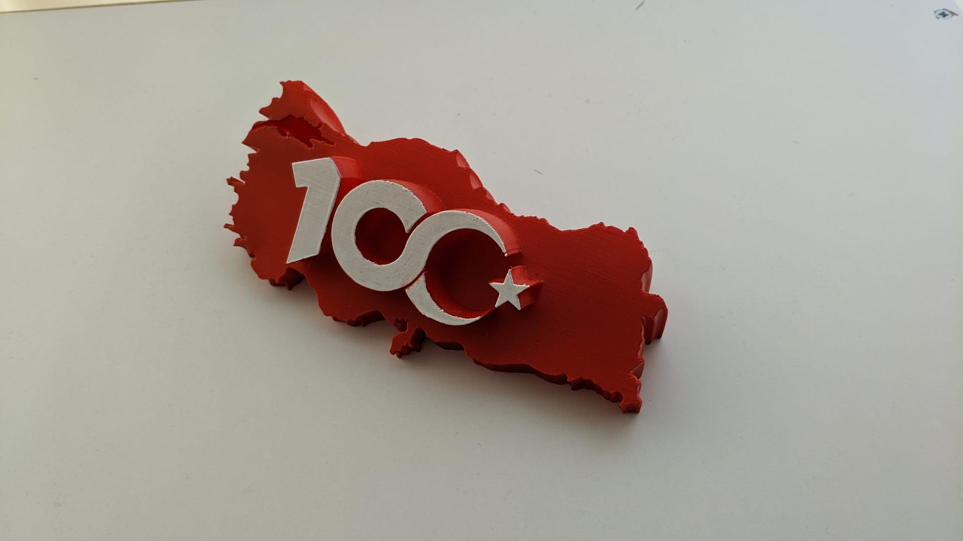 100th anniversary of the Republic of Türkiye table decoration by scaran ...