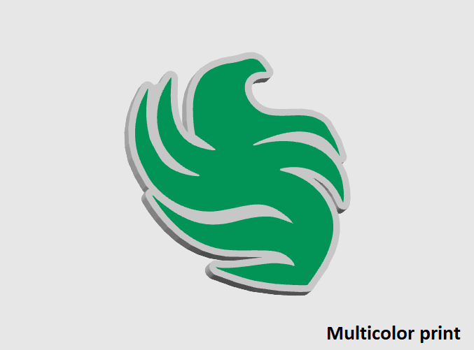 Falcons Logo (CS2) by Mikkel Hedegaard | Download free STL model ...