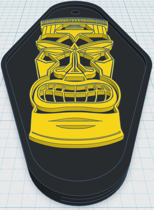 Tiki Keytag 53 by Peter Ennist | Download free STL model | Printables.com