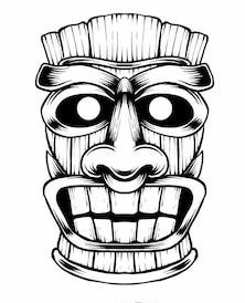 Tiki Keytag 54 by Peter Ennist | Download free STL model | Printables.com