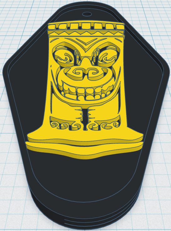 Tiki Keytag 69 by Peter Ennist | Download free STL model | Printables.com