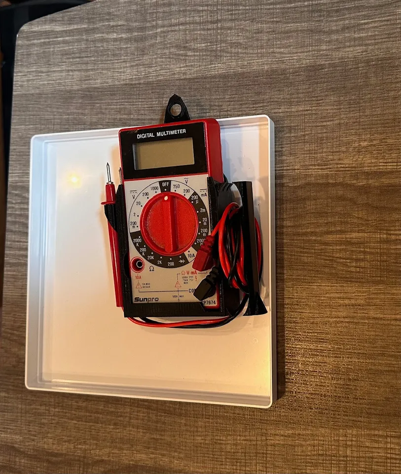 Easy print case for Harbor Freight and Sunpro Multimeters (Voltmeter ...