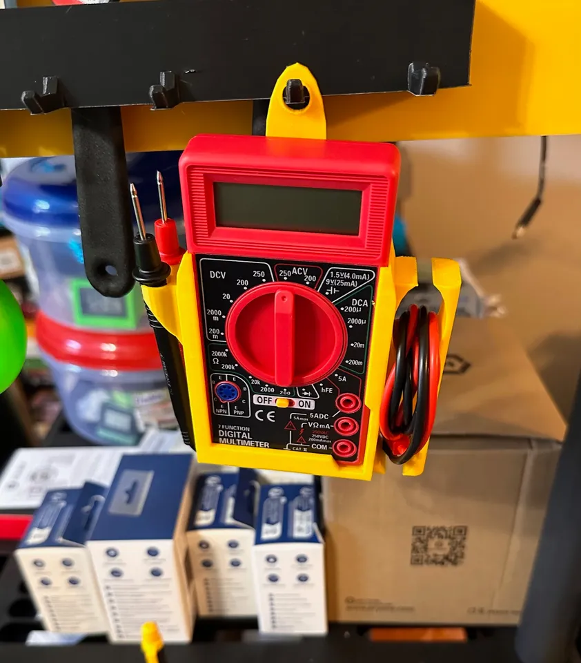 Easy print case for Harbor Freight and Sunpro Multimeters (Voltmeter ...