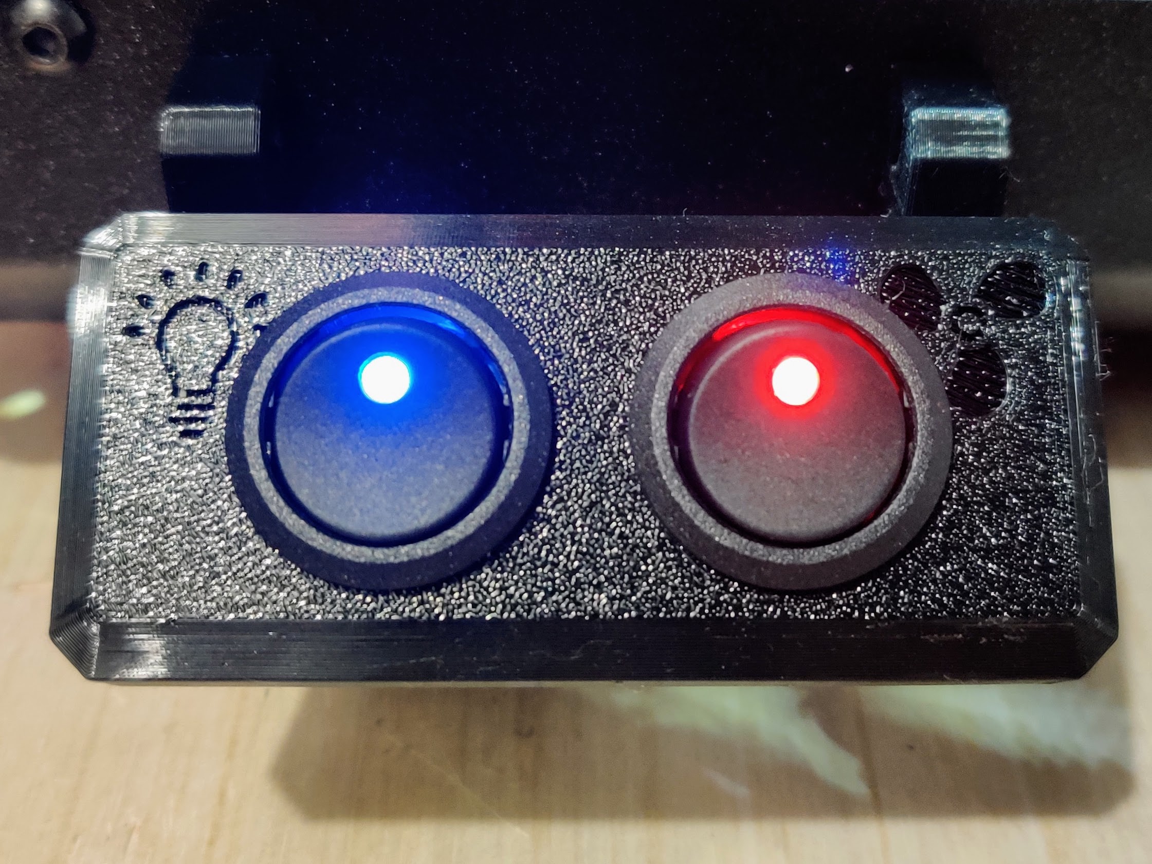 Custom Light & Fan Switch Mounting Panel by John U | Download free STL ...