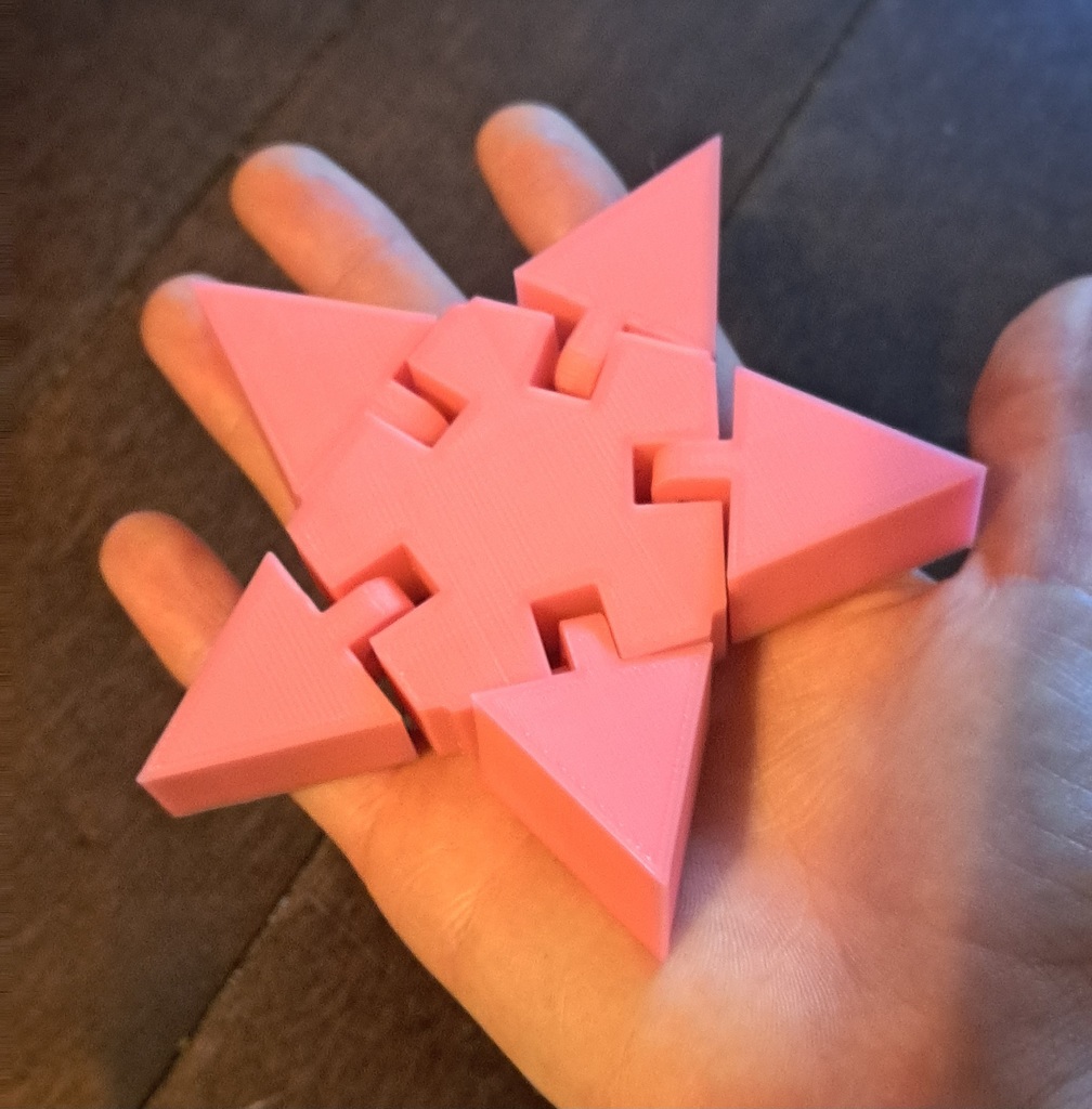 Flexi Star by Dimitri3D | Download free STL model | Printables.com